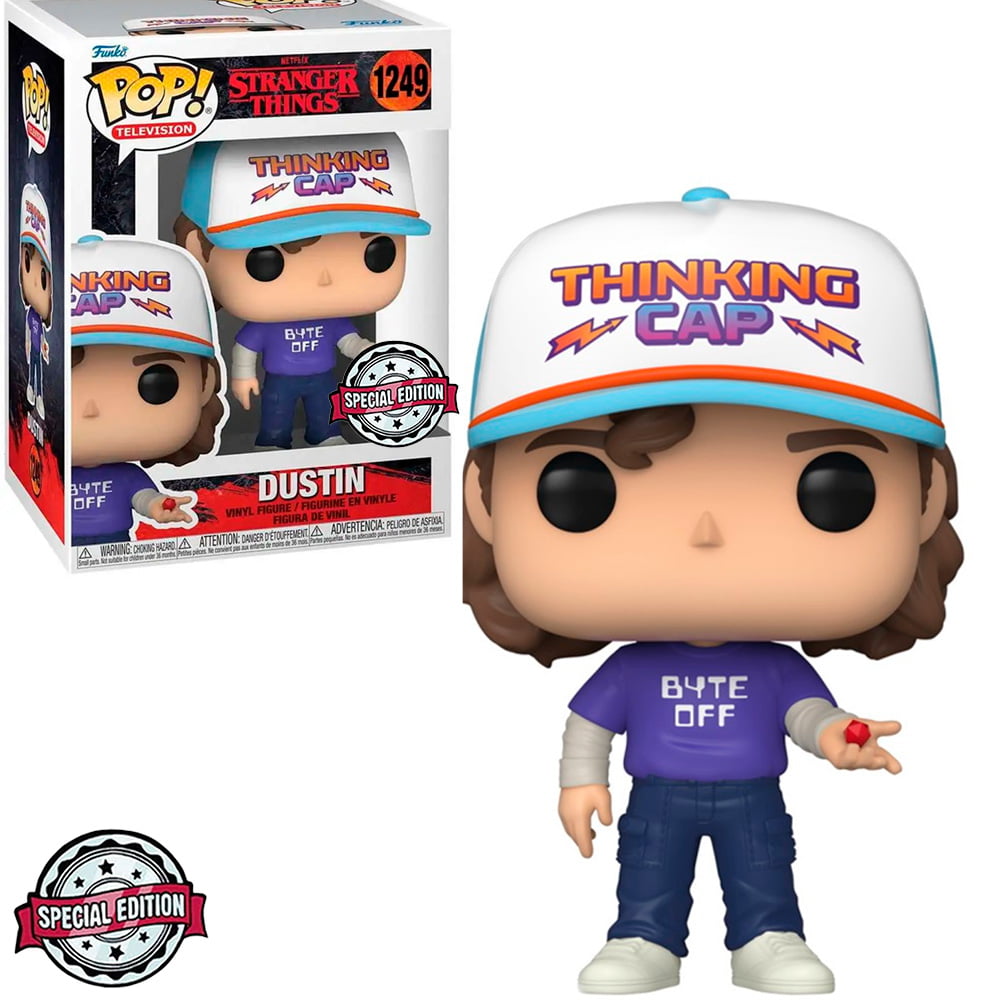Funko Pop Stranger Things S4 Exclusive - Dustin 1249 - ZONA DE GEEK